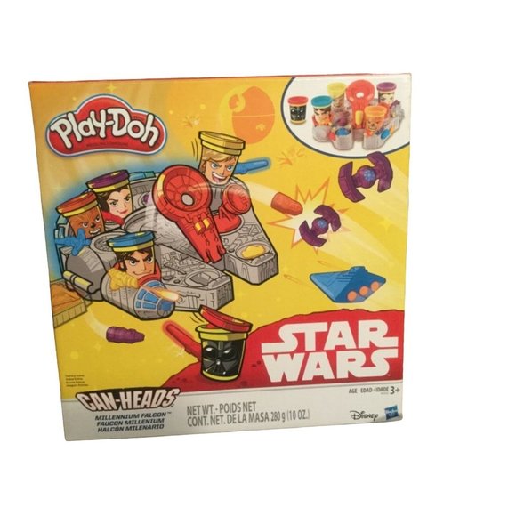 Play-doh | Toys | Playdoh Star Wars Millennium Falcon Featuring ...